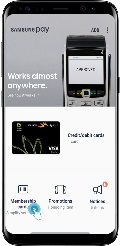 Samsung Pay | Digital Wallets | Mashreq